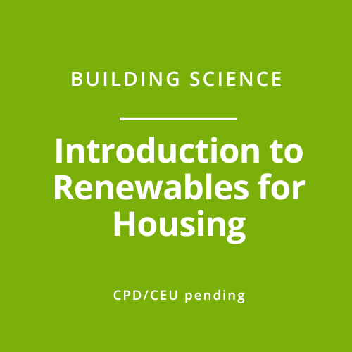 Intro to Renewable Energy | Blue House Energy