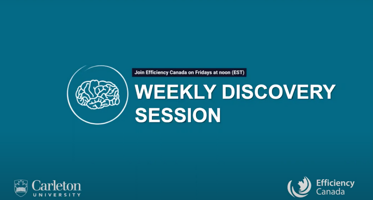 Becoming an Energy Advisor Webinar with Efficiency Canada | Blue House ...